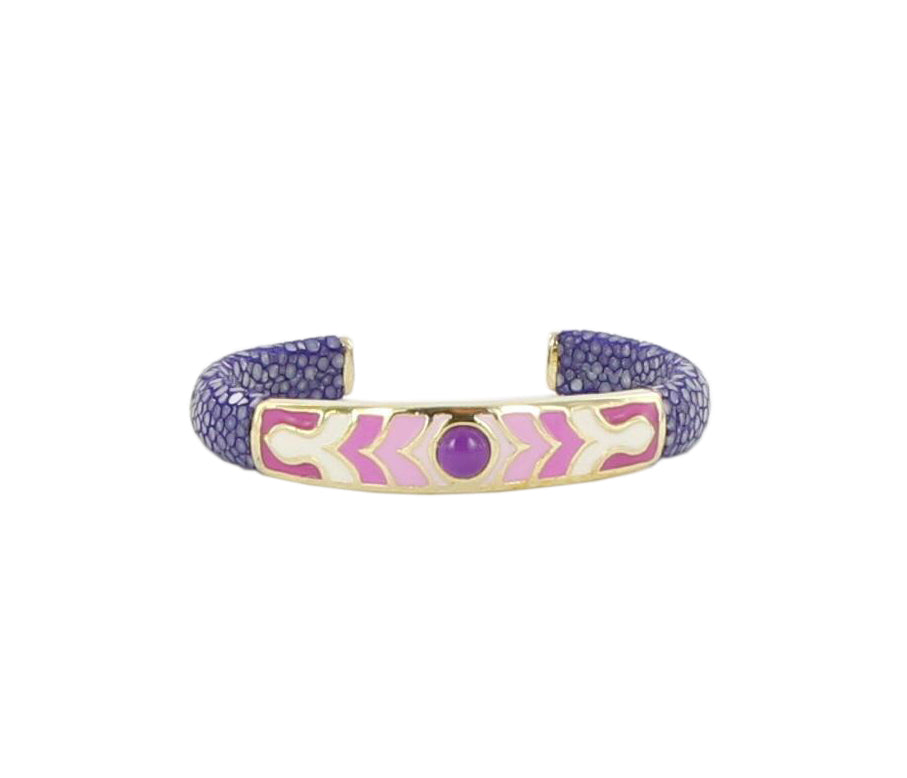 Bangle Saphira Art Deco Hand Painted – Barong Barong